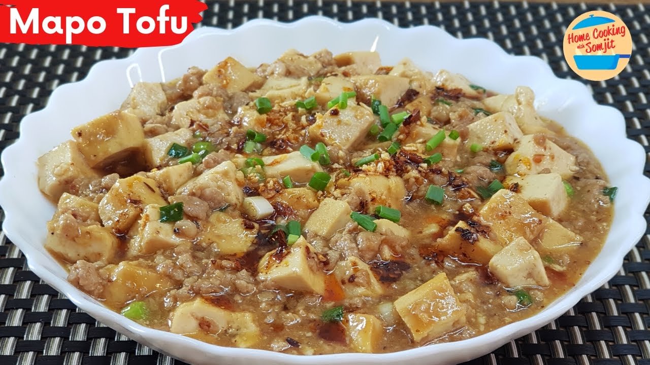 Delicious Homemade Mapo Tofu Recipe from Scratch in 15 Minutes - YouTube