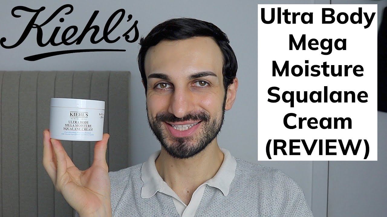 NEW KIEHL'S Ultra Body Mega Moisture Squalane Cream (REVIEW) - YouTube