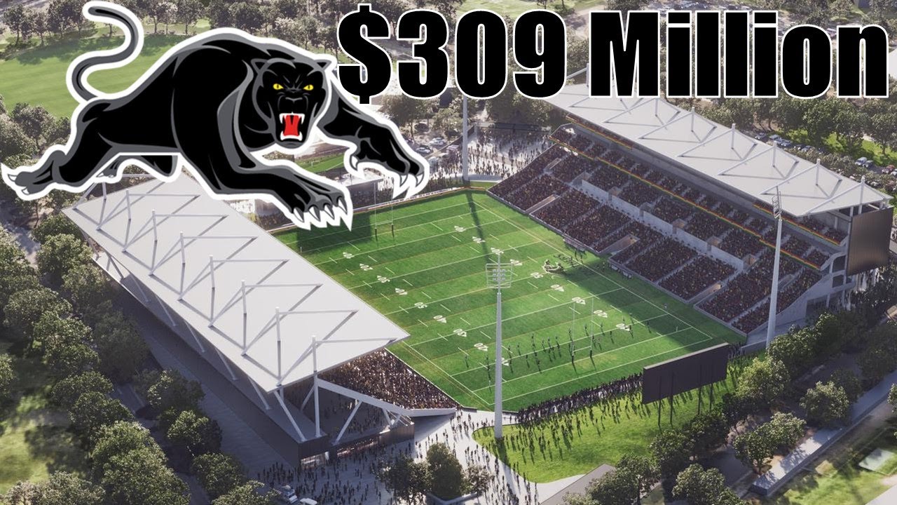 Penrith Panthers Getting MASSIVE $309 Million Stadium Renovation - YouTube