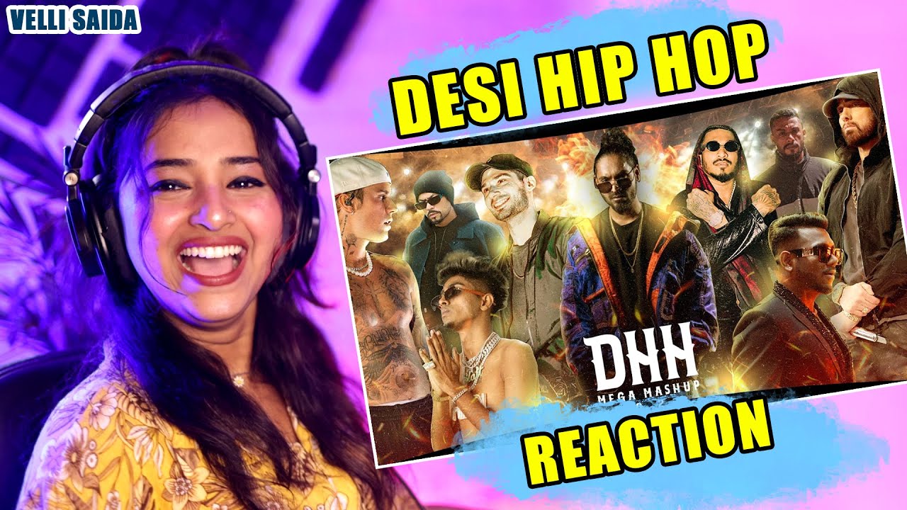 DHH Desi Hip Hop Mega Mashup | DJ BKS & Sunix Thakor | Rapper Mashup ...