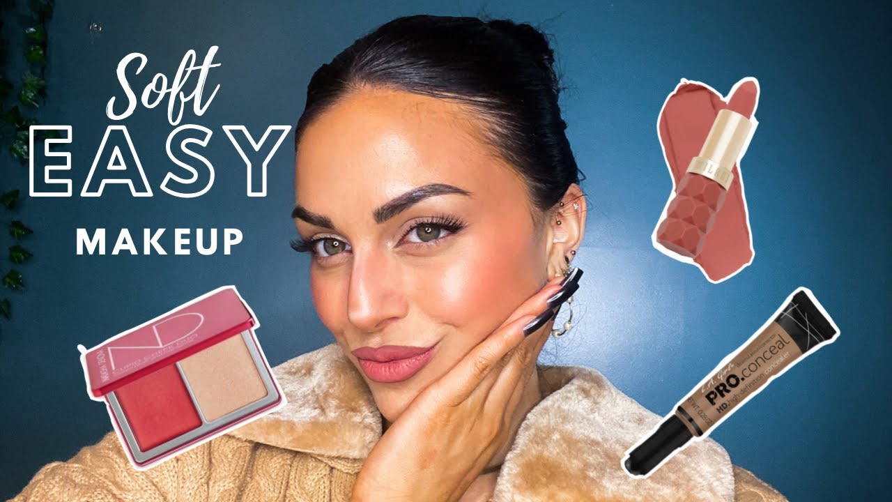 Soft Easy Makeup and Testing Out New Products 💄 - YouTube