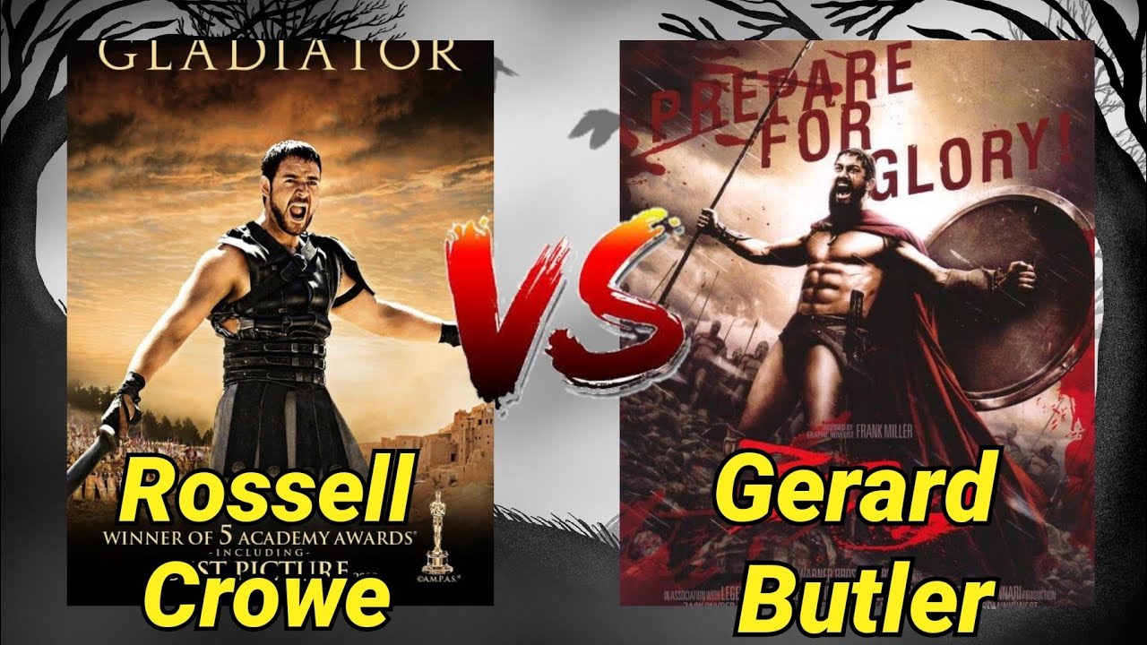Comparación total entre Rossell Crowe y Gerard Butler | Versus - YouTube
