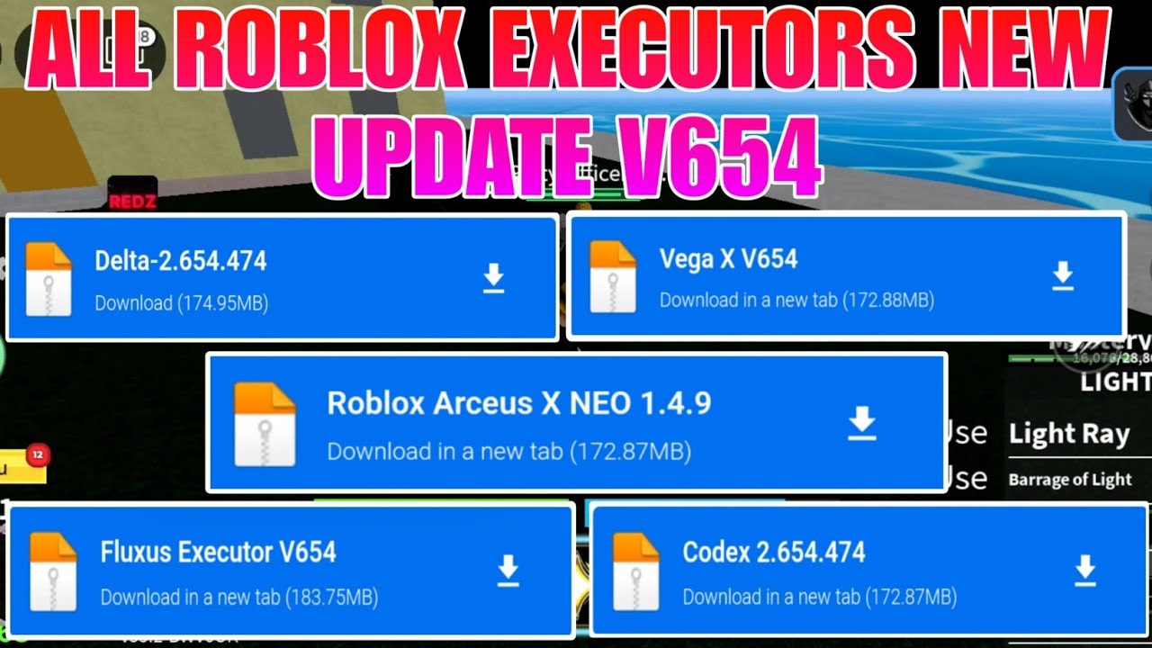 New Official Delta, Fluxus, Arceus x, Codex & Vega X V654 | Roblox ...