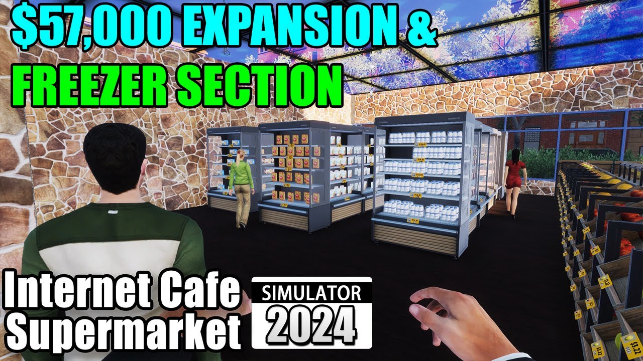 Growth Doesn't Come Easy! [Internet Cafe & Supermarket Simulator #14 ...
