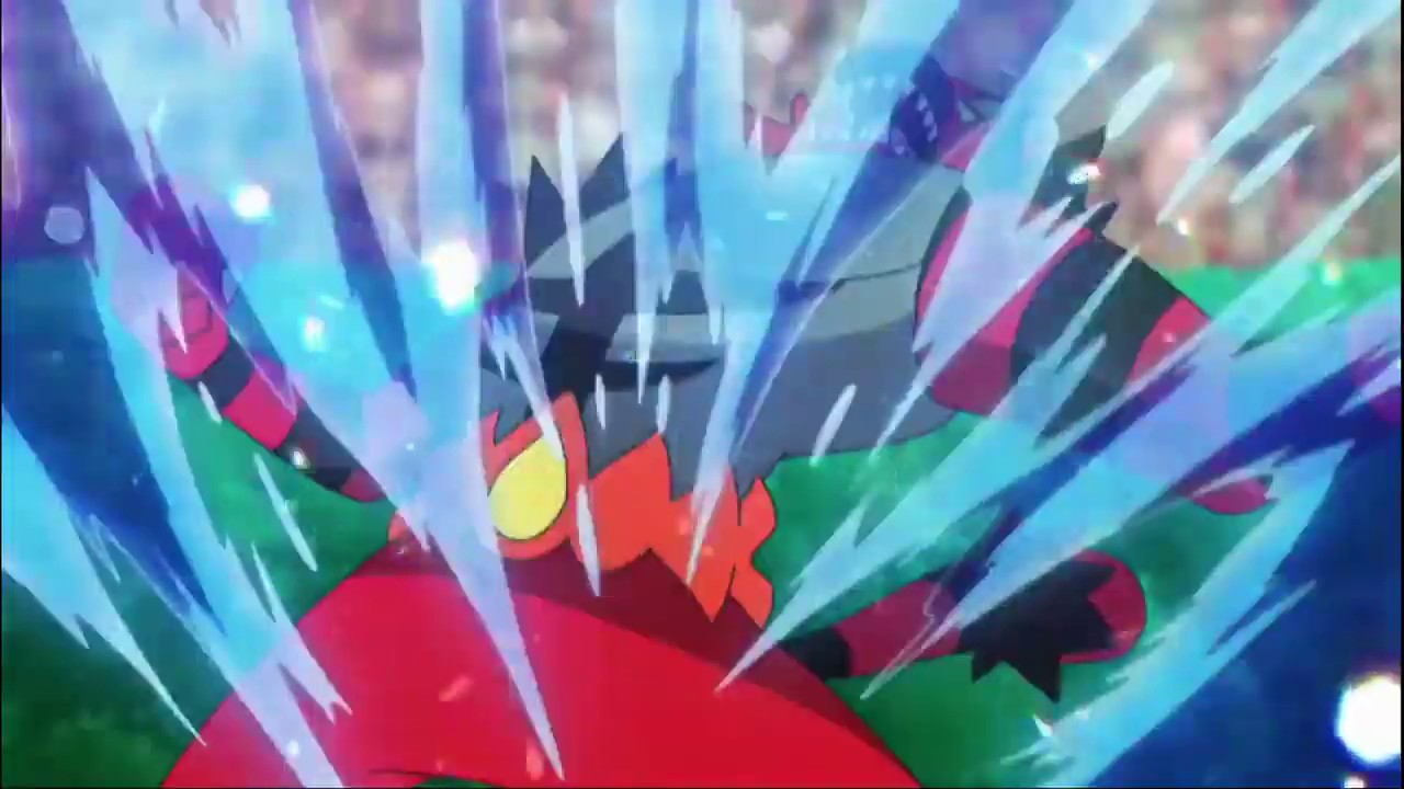 Ash's Torracat evolves into Incineroar - YouTube