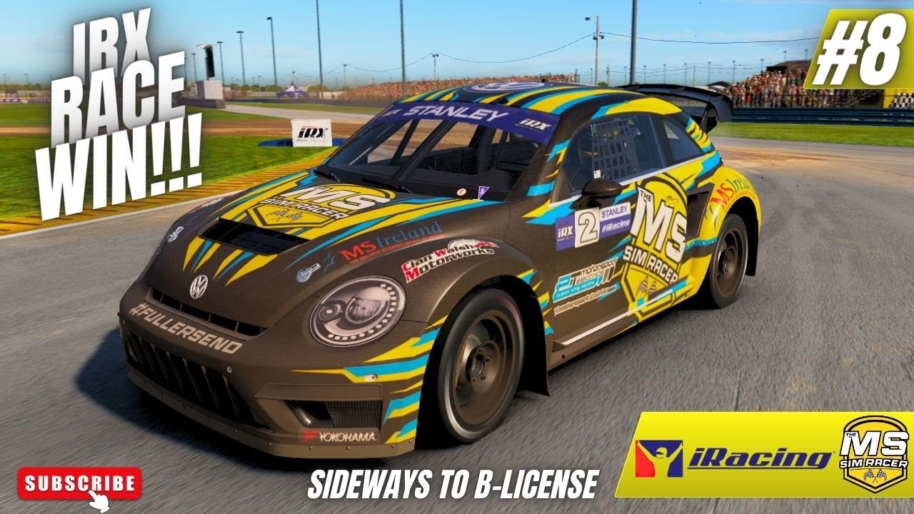 iRacing. VW Lite iRX Rookie Series. Sideways to B-License #8 - YouTube