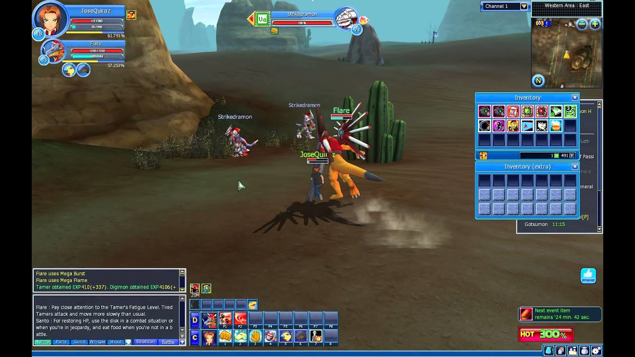 PRUEBA: Digimon Masters Online Introduccion:Agumon,Dobermon y Kunemon ...