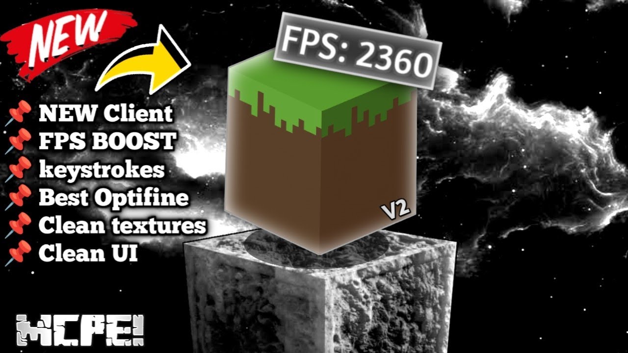 BlockTweaks Client V2 For MCPE 1.20 | Optifine for MCPE 1.20 No Lag ...