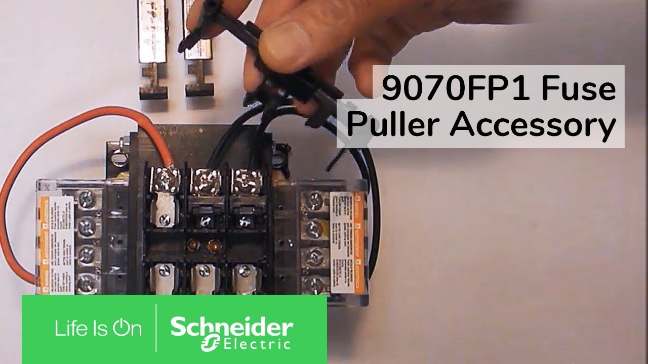 Installing 9070FP1 Fuse Puller Accessory on 9070T Type Transformers ...