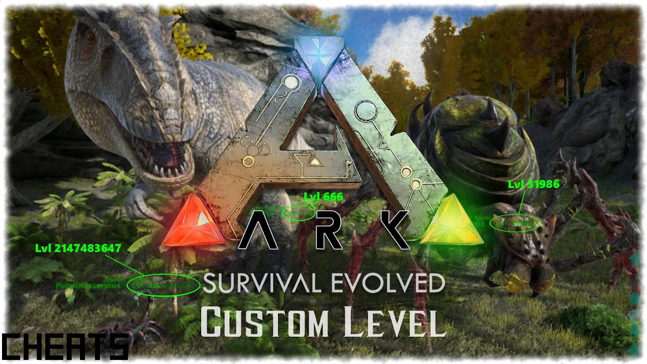 ARK: Survival Evolved - Custom Level Dinos [HD+/DE/Cheats] (+ Download ...