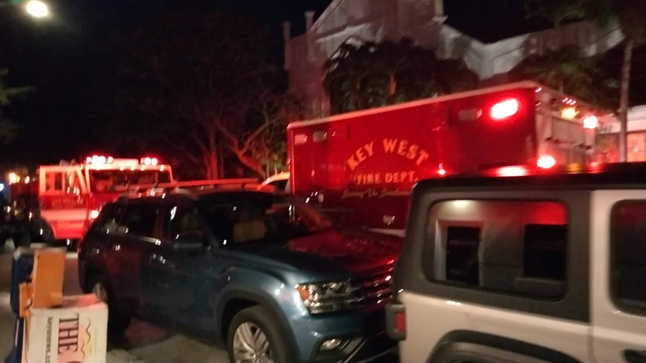 Key West Fire Department Engine 9 & Rescue 5 On Scene (2/20/21) - YouTube