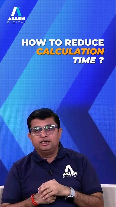 How to Reduce Calculation Time? 🤔 The Power of Practice and Problem ...
