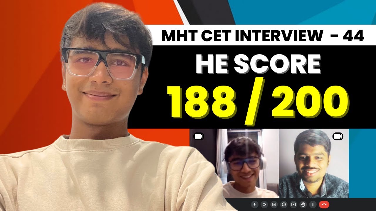 99.99+ Percentile Decoded - Preparation, motivation & more with MHT CET ...