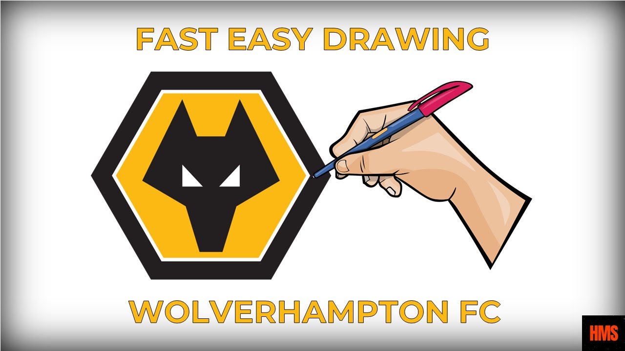 Easy Drawing | Wolverhampton F.C. / How to Draw Football Club Logos ...