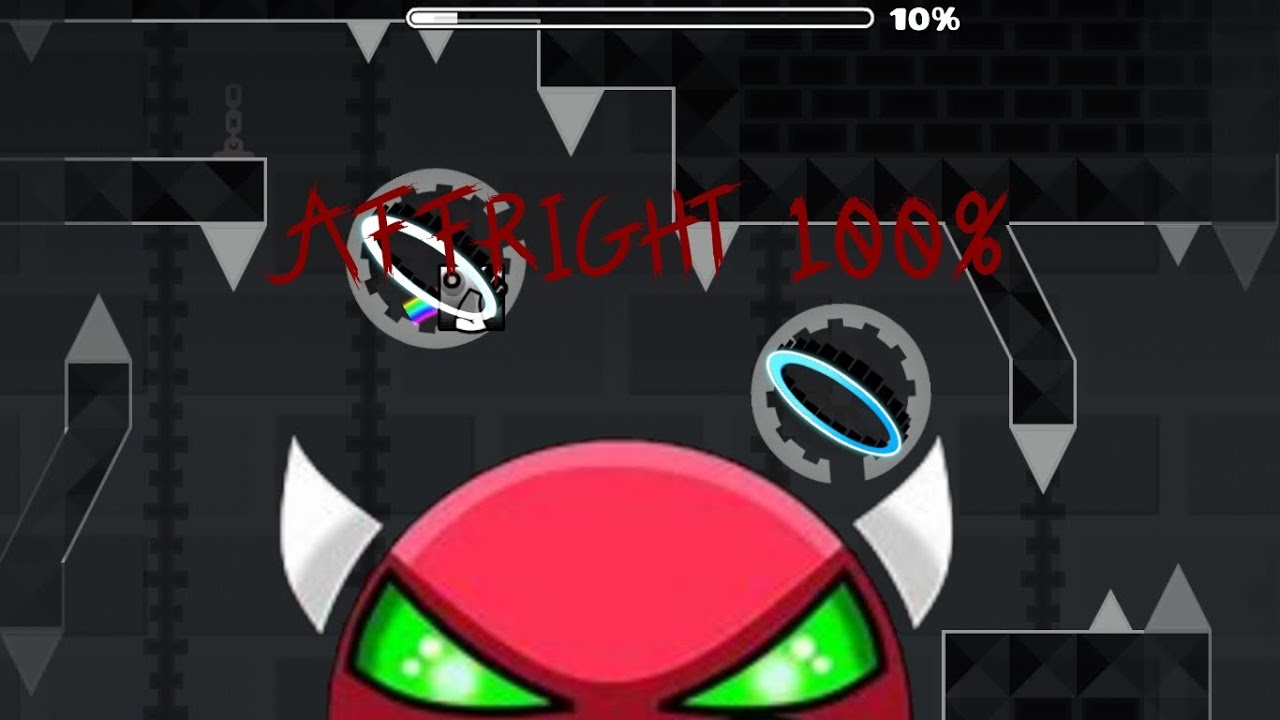 Affright 100% HARD DEMON - YouTube