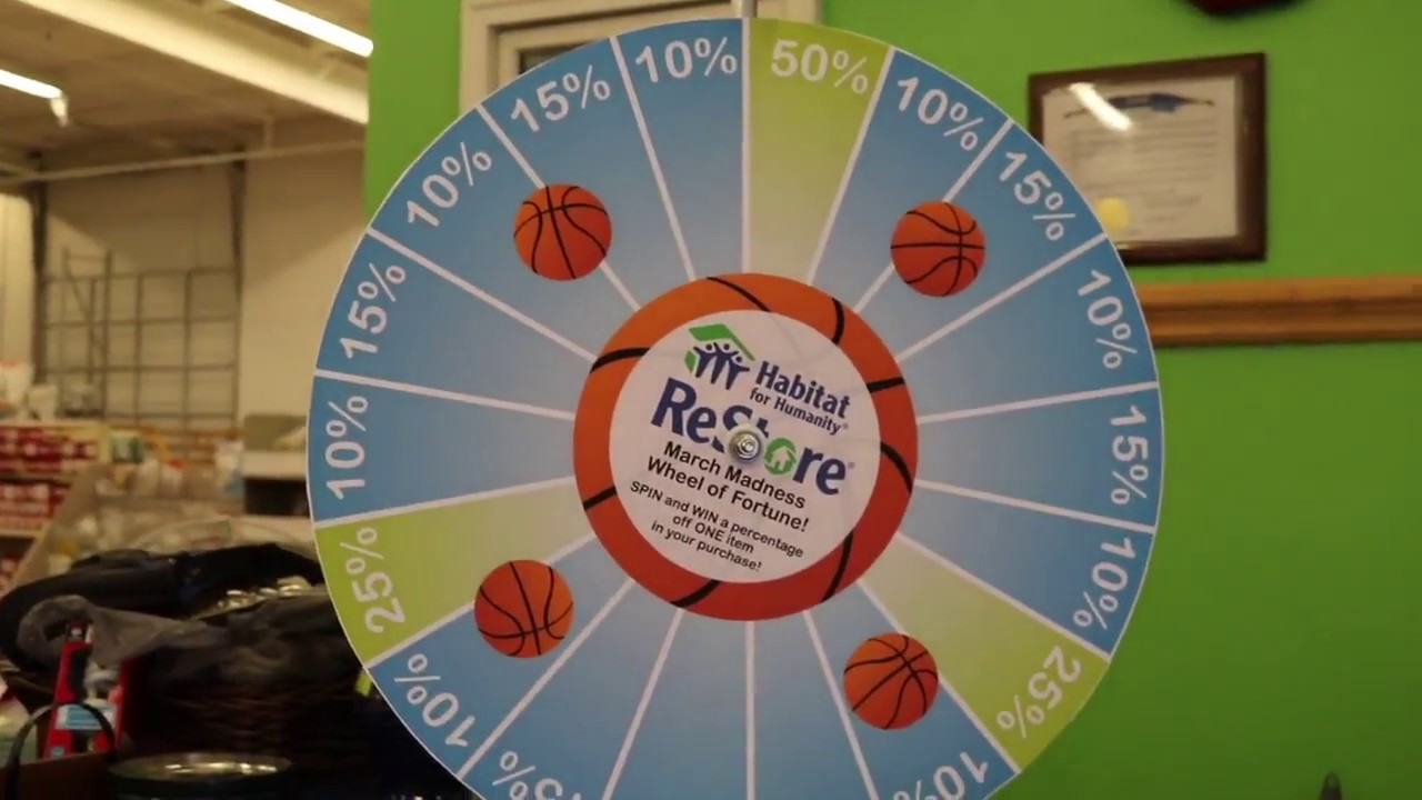 March Madness Discount Wheel - YouTube