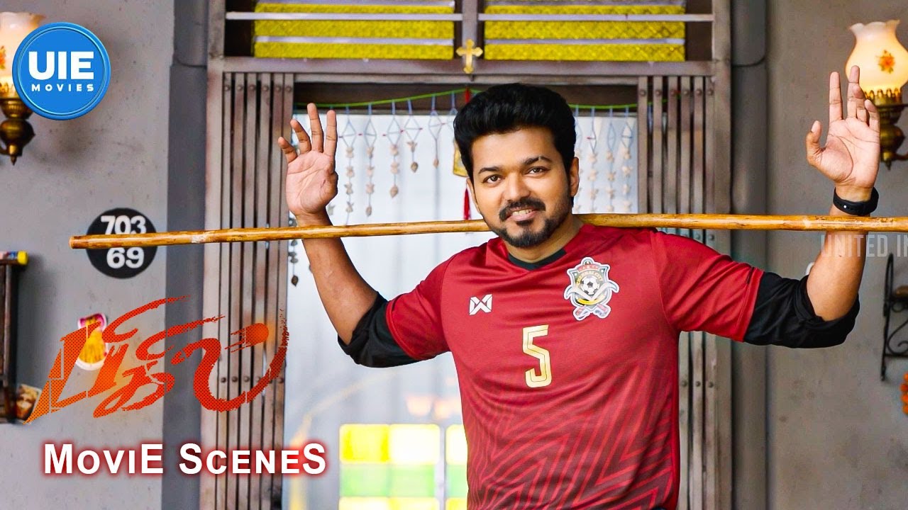Bigil Movie Scenes | College students reach out to Vijay for help ...