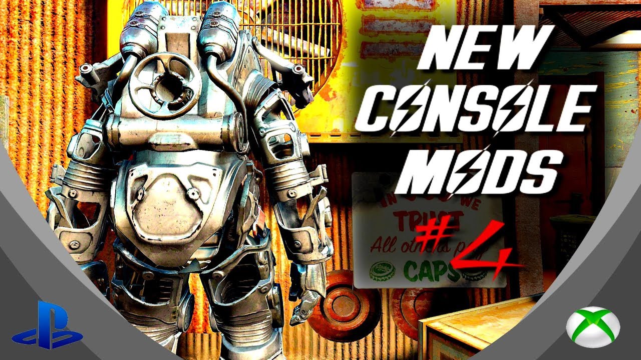 Fallout 4: 5 BRAND NEW CONSOLE MODS #4 (PS4/XB1/PC) - YouTube