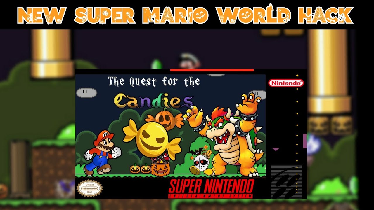 The Quest for the Candies - Hack of Super Mario World - YouTube