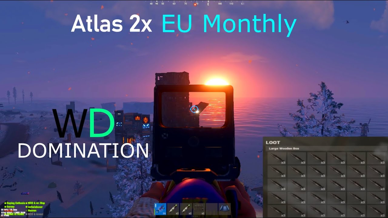 WD | How we DOMINATED | ATLAS 2x EU MONTHLY - YouTube