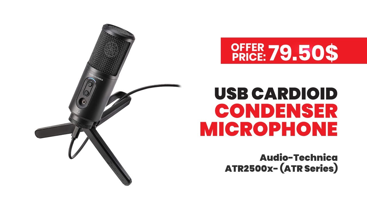 Audio Technica ATR2500x USB Mic Review 291123 - YouTube