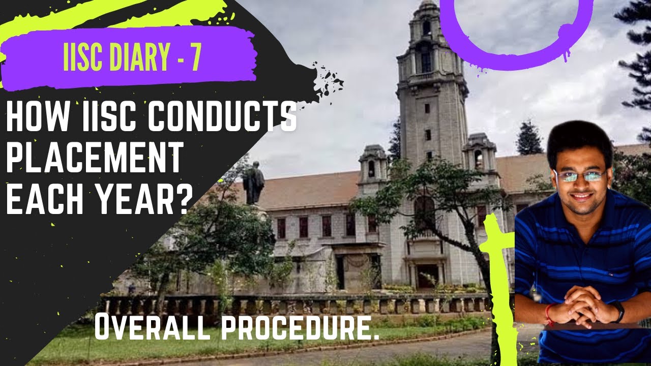 How IISc conducts placement each year ? | Overall Procedure | IISc, Bangalore | - YouTube