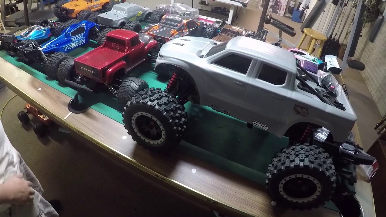 Zac's awesome RC car collection walk thru. - YouTube