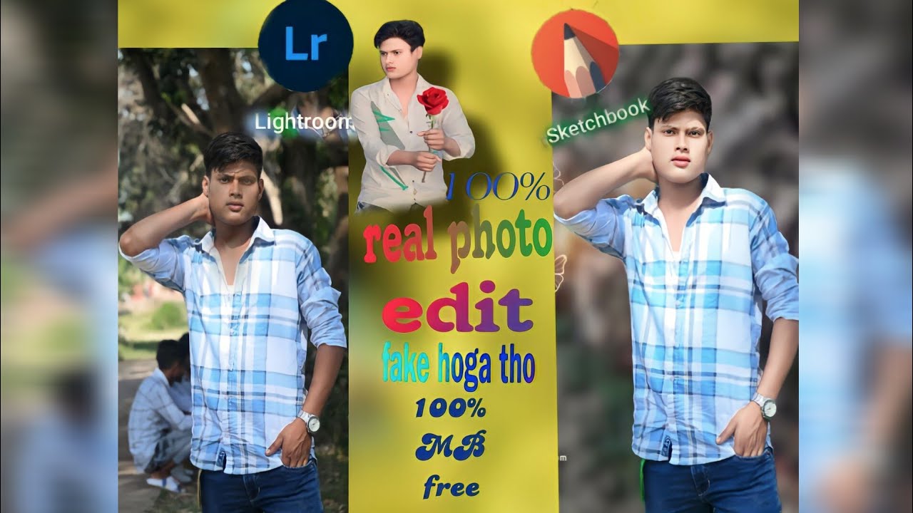 photo edit 100 % real face lighting all photo editing video no fake ...