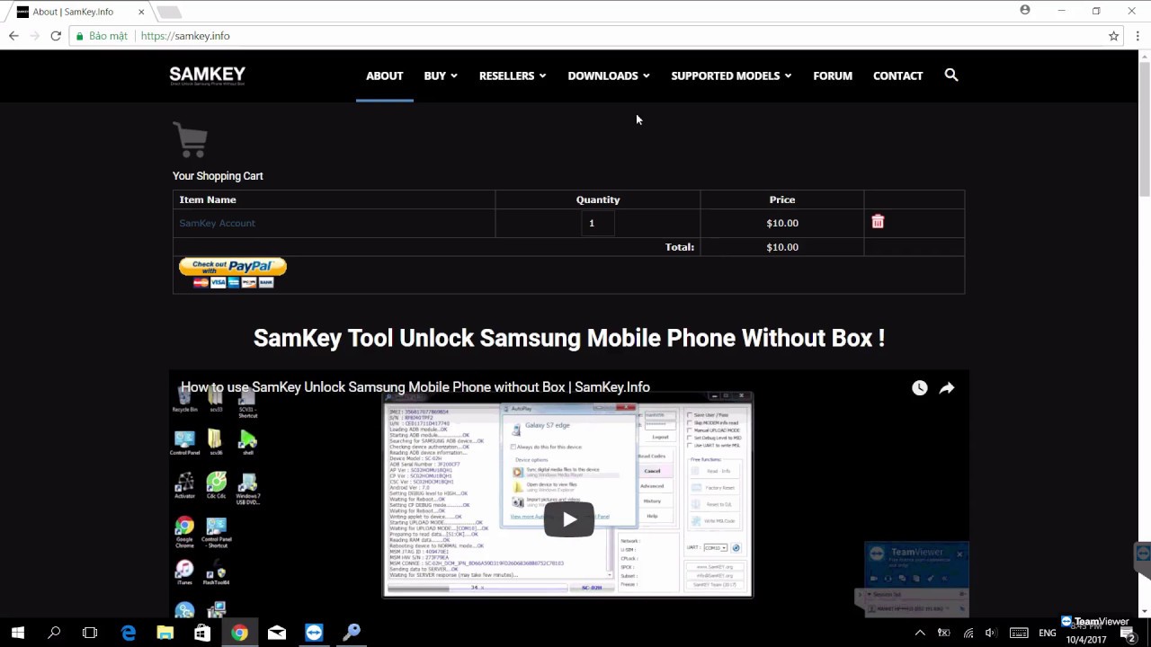SamKey Unlock Samsung Galaxy S8 Plus SC-03J Docomo Japan, no Root - YouTube