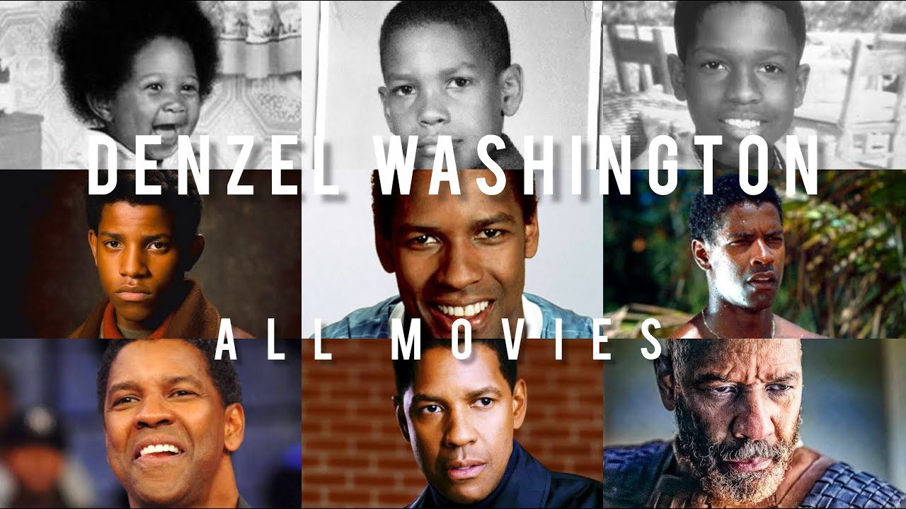 Evolution of Denzel Washington all movie's from 1981 - 2024 - YouTube
