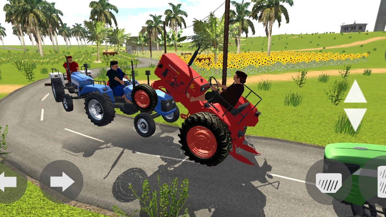 best tractor game 🎮 tractor race 🏁 - YouTube