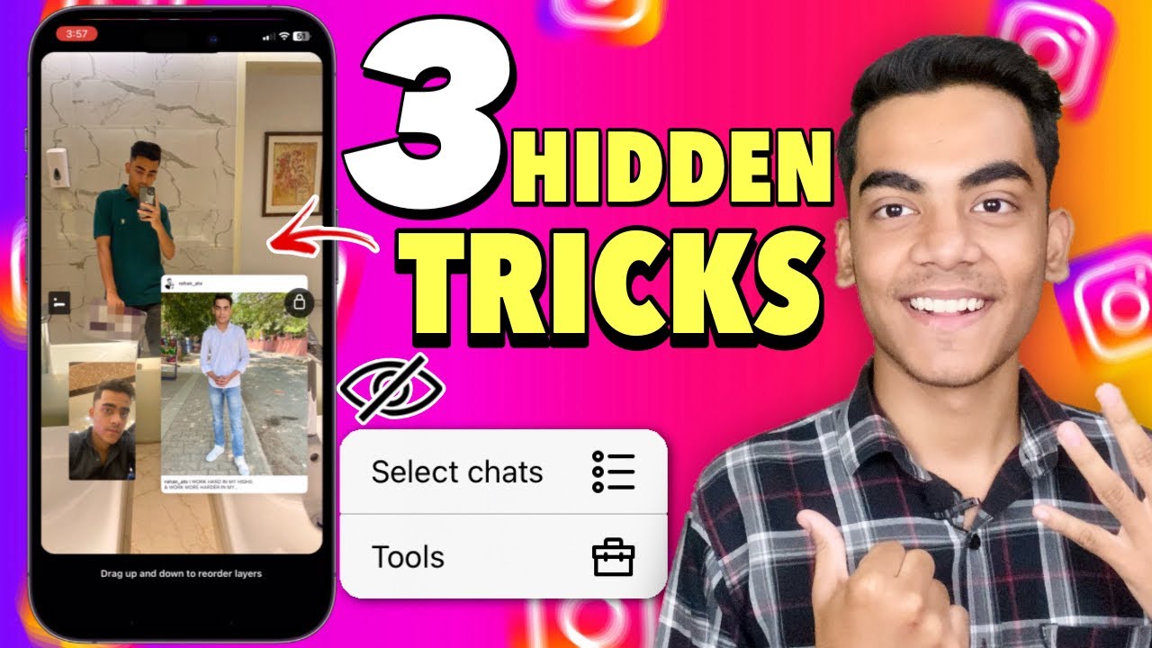 3 Instagram Super Hidden Tricks | Instagram Hidden Tips & Tricks ...