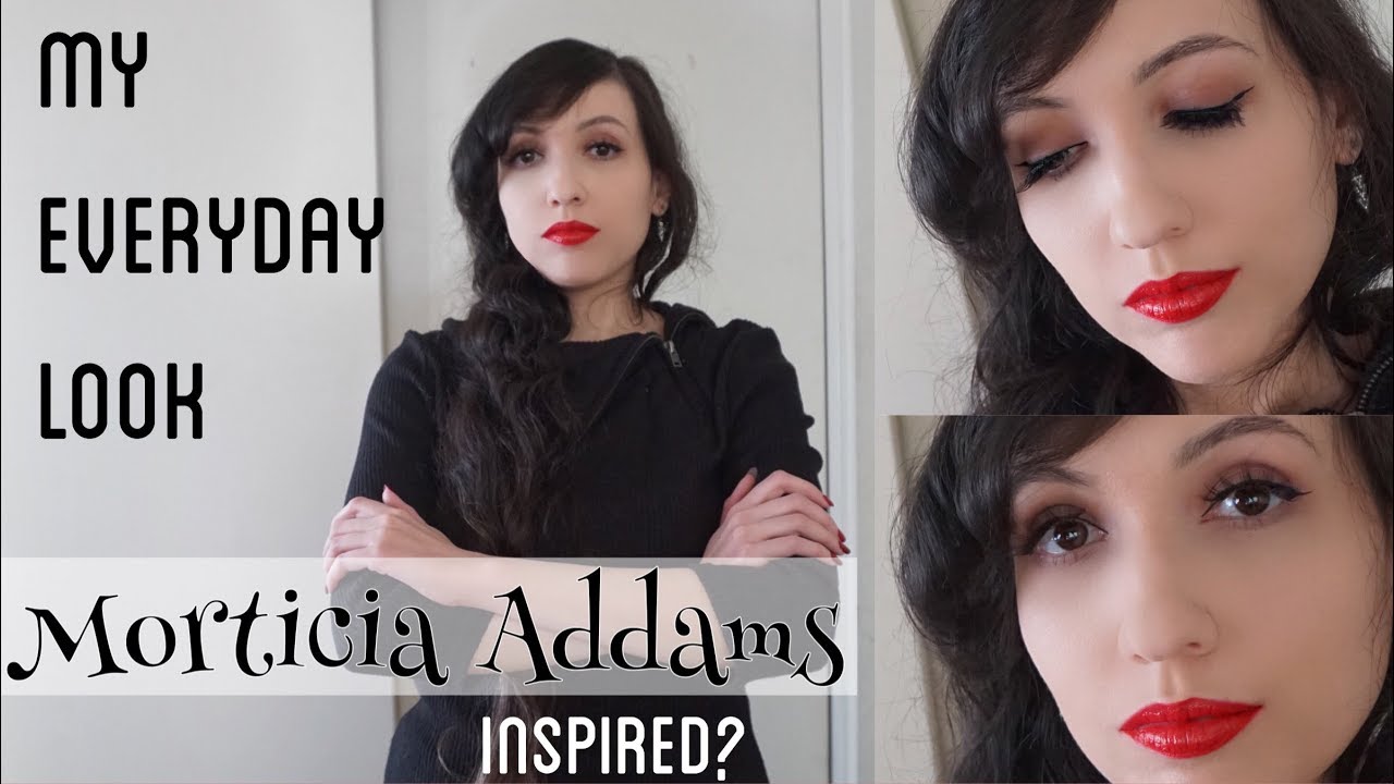 How To Do Morticia Addams Makeup | Saubhaya Makeup