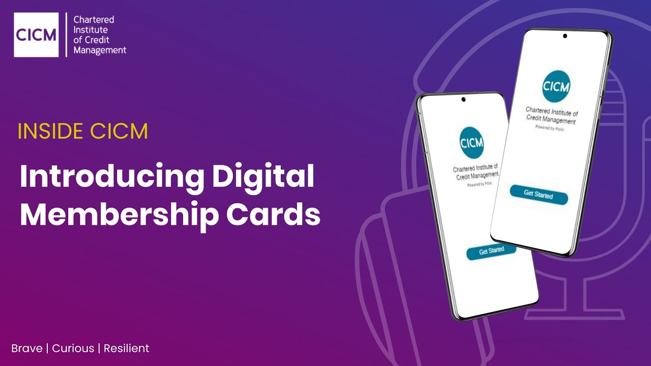 CICM and Folio - Introducing Digital Membership Cards! - YouTube