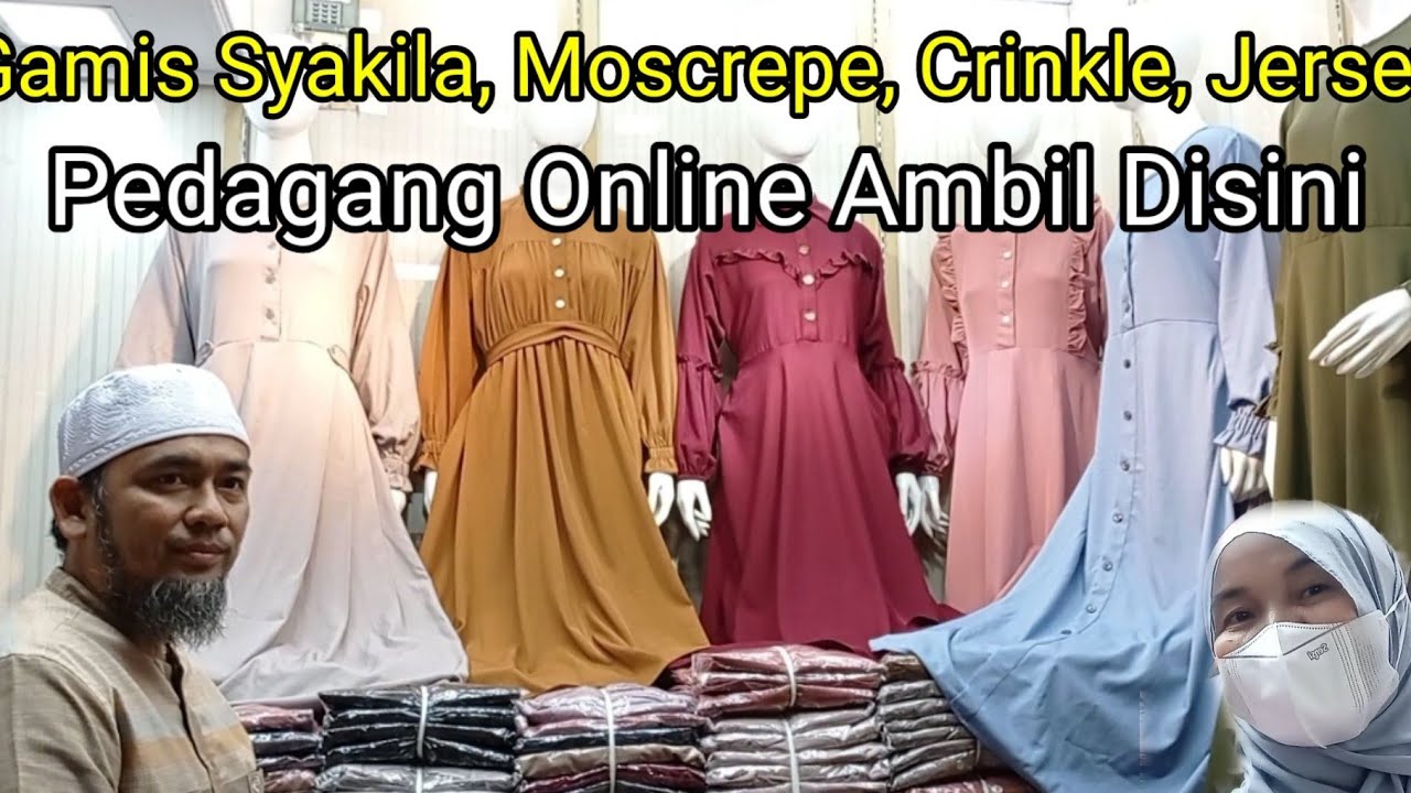 Gamis Murah Keren. Pedagang Online Ambil di Sini. Blok B Tanah Abang ...