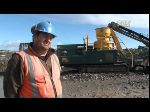 Tesab 1200 Cone Crusher - YouTube