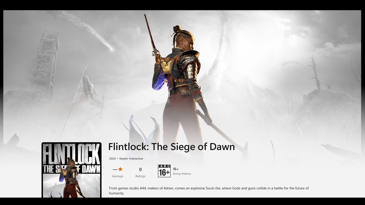 Fix Flintlock The Siege of Dawn Not Installing On Xbox App/Microsoft ...