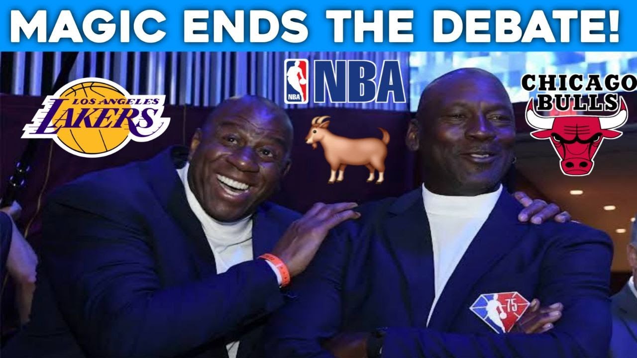 Magic Johnson Just Crowned MJ the GOAT! 🇺🇸 Only Real NBA Fans Will Get ...