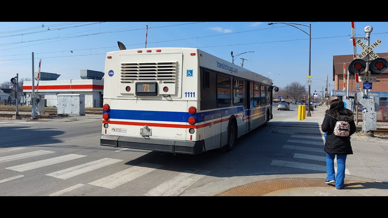 On-Board: CTA New Flyer D40LF #1111 Route 71 (I'm sorry but I gotta get ...