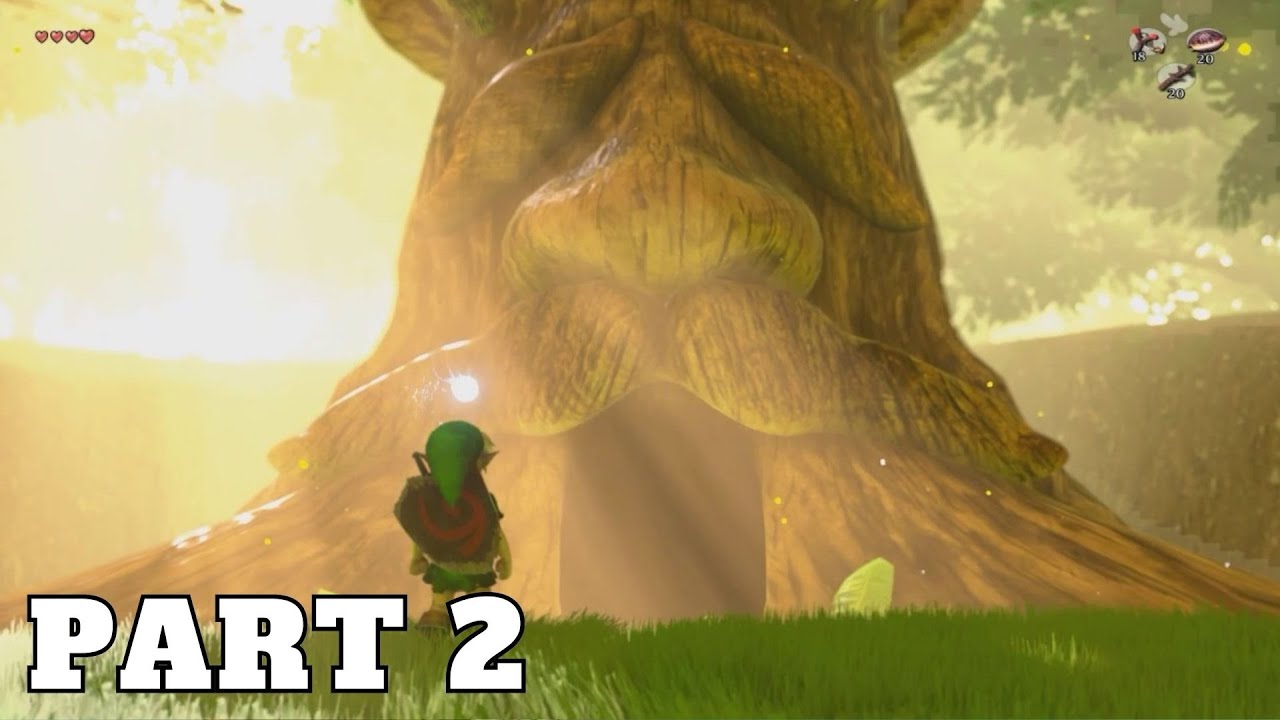 The Legend Of Zelda: Ocarina Of Time - Part 2: Inside The Deku Tree ...