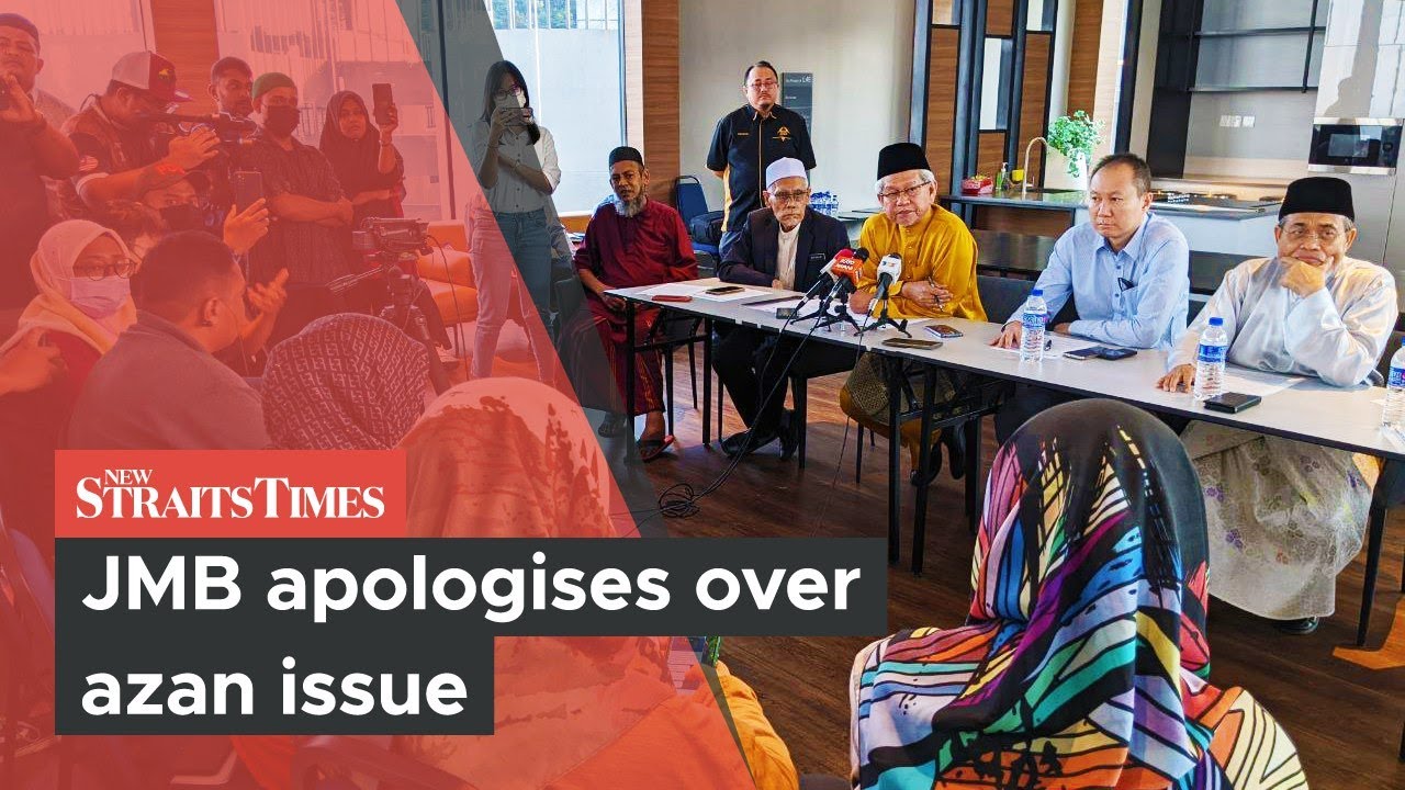 JMB apologises over azan issue - YouTube
