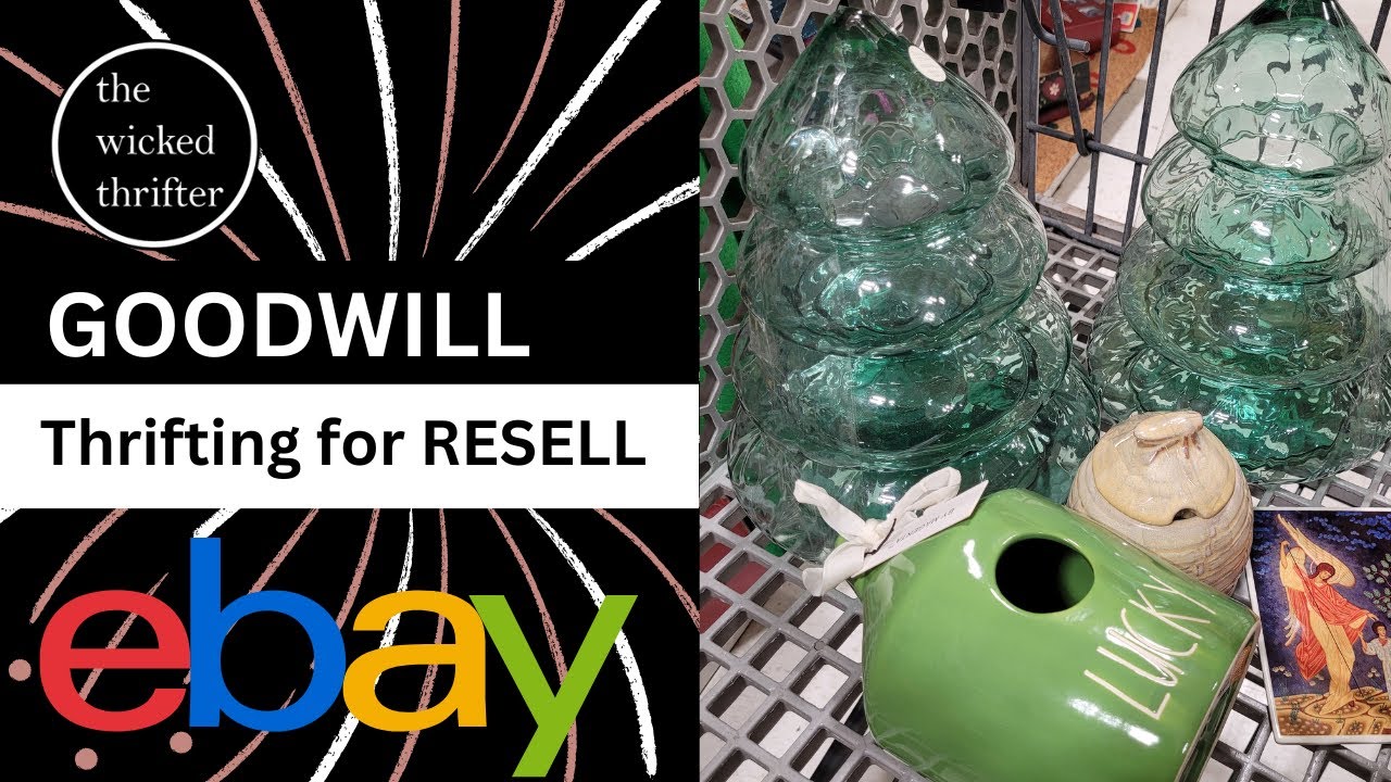 GOODWILL Thrift Store Shop Along for Resell on EBAY 12/01/22 - YouTube