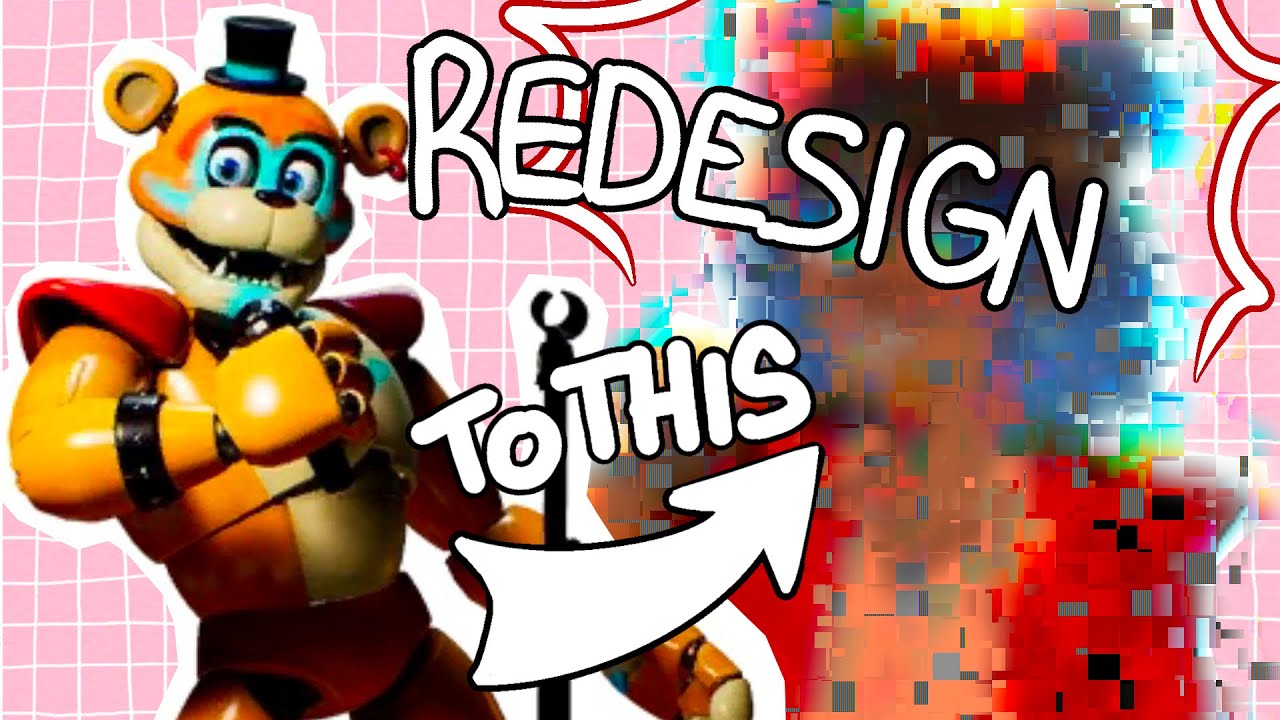 REDESIGNING Five Nights At Freddy's Characters as humans - YouTube