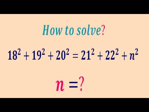A nice mathematics problem |Olympiad question - YouTube
