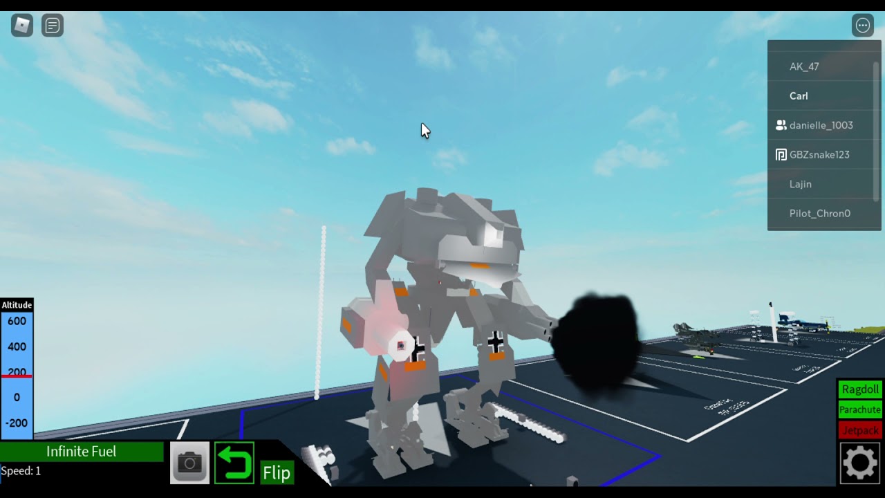 Plane Crazy robot turns to a car - YouTube