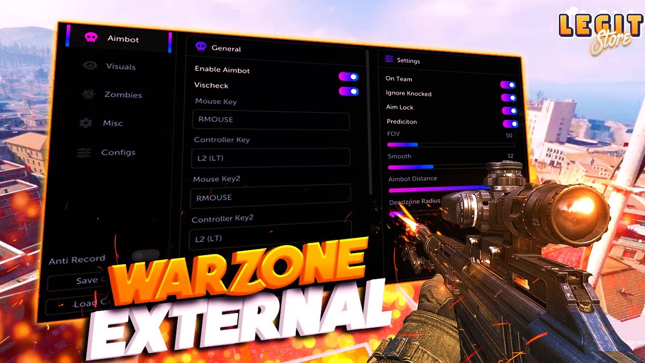 O MELHOR CHEAT LEGIT PARA WARZONE E BO6 #wz #bo6 #warzone - YouTube