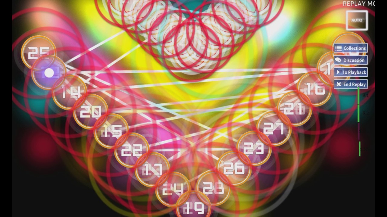 Osu! Centipede : This isn't a map, just a simple visualisation - YouTube