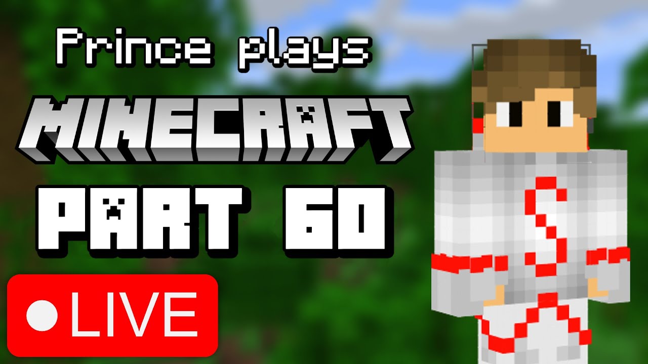🔴THE LAVA CAVES | Prince plays MINECRAFT (Part 60) - YouTube