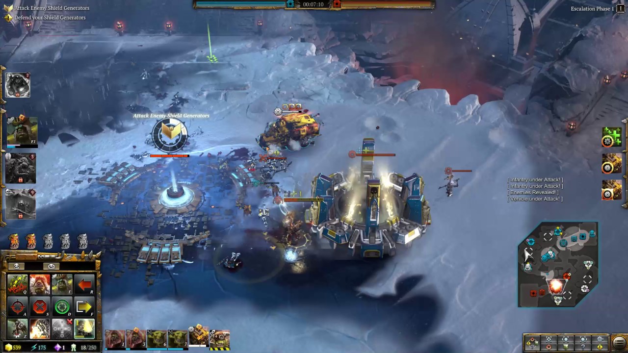 Dow3 - game 60 - SM vs Ork - Started to use Trukks - YouTube