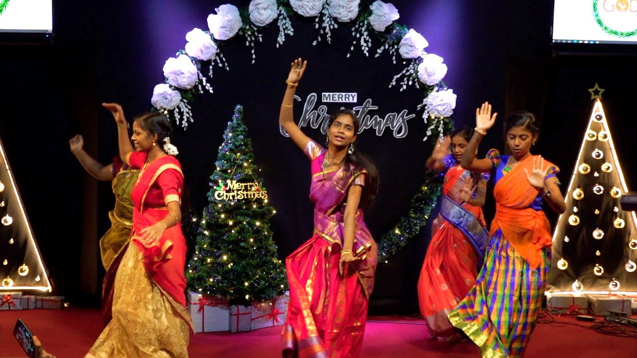 Christmas Dance | P-2 | Tamil Christian Dance songs | log worship - YouTube